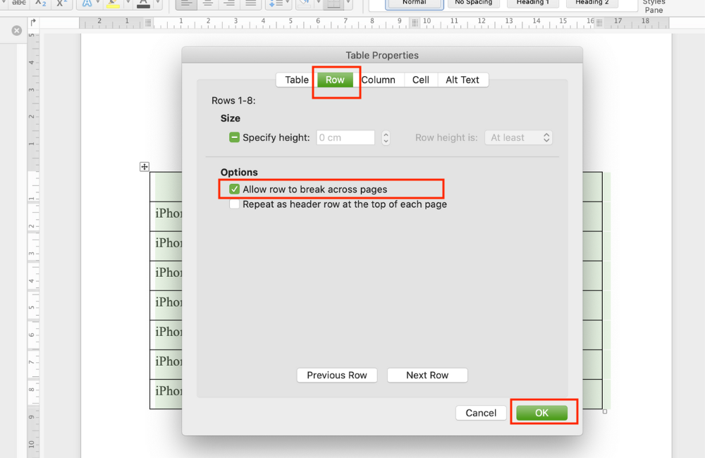 Lỗi không kéo được bảng trong Word: Nguyên nhân và mẹo xử lý